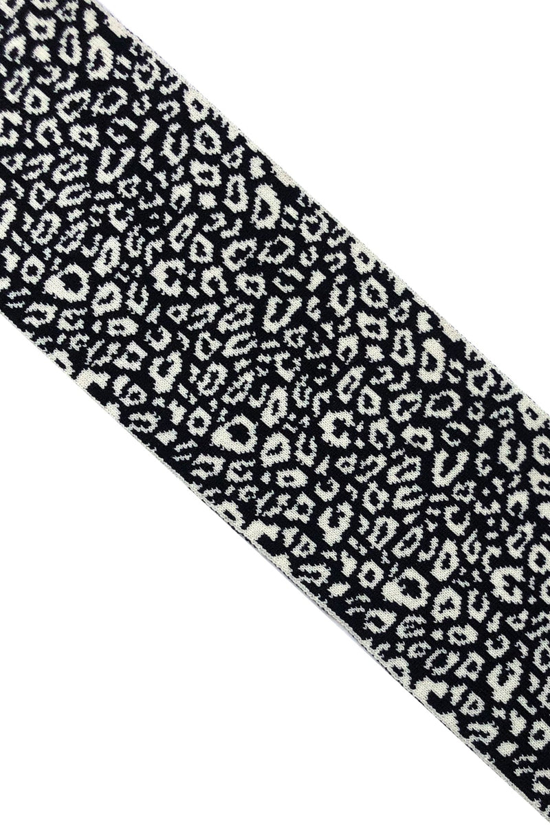 Personalised Initial Wool & Cashmere Black Scarf – The Bias Cut