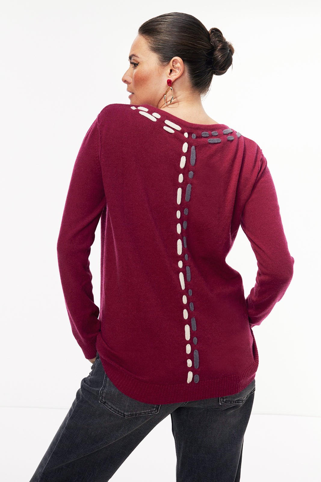 Jacynth London Regina Berry Jumper – The Bias Cut