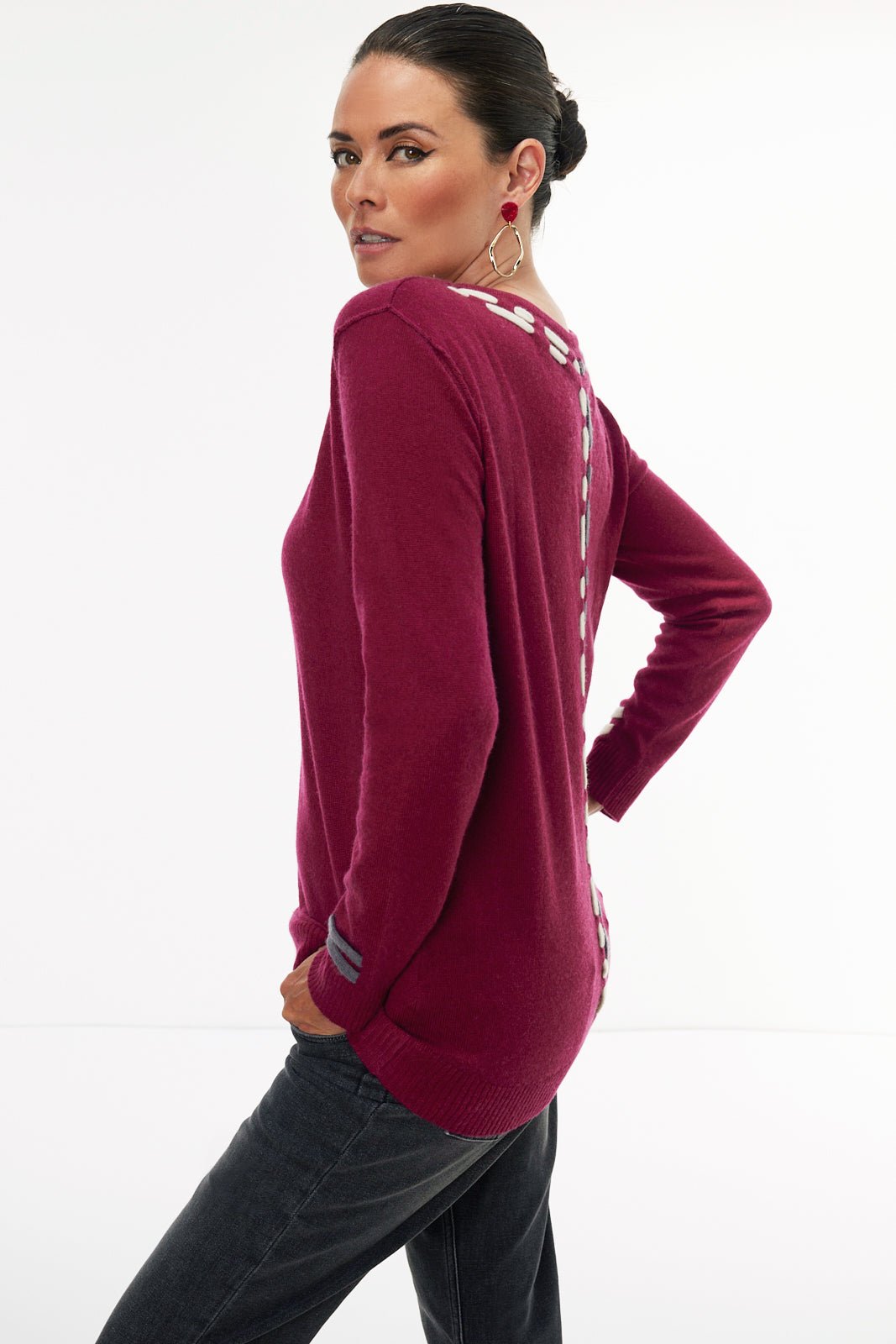 Jacynth London Regina Berry Jumper – The Bias Cut