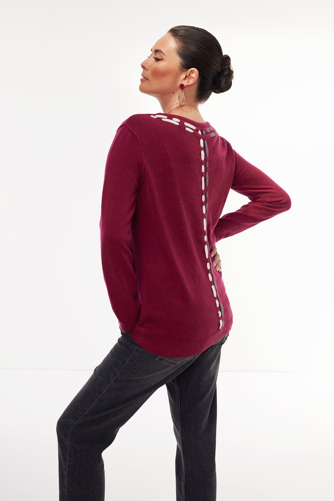 Jacynth London Regina Berry Jumper – The Bias Cut