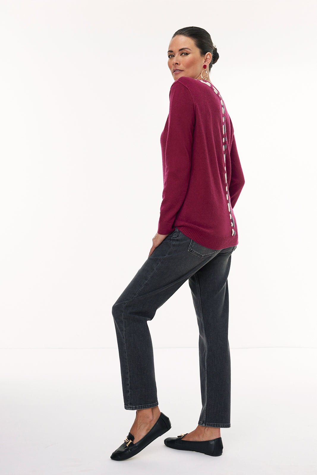 Jacynth London Regina Berry Jumper – The Bias Cut