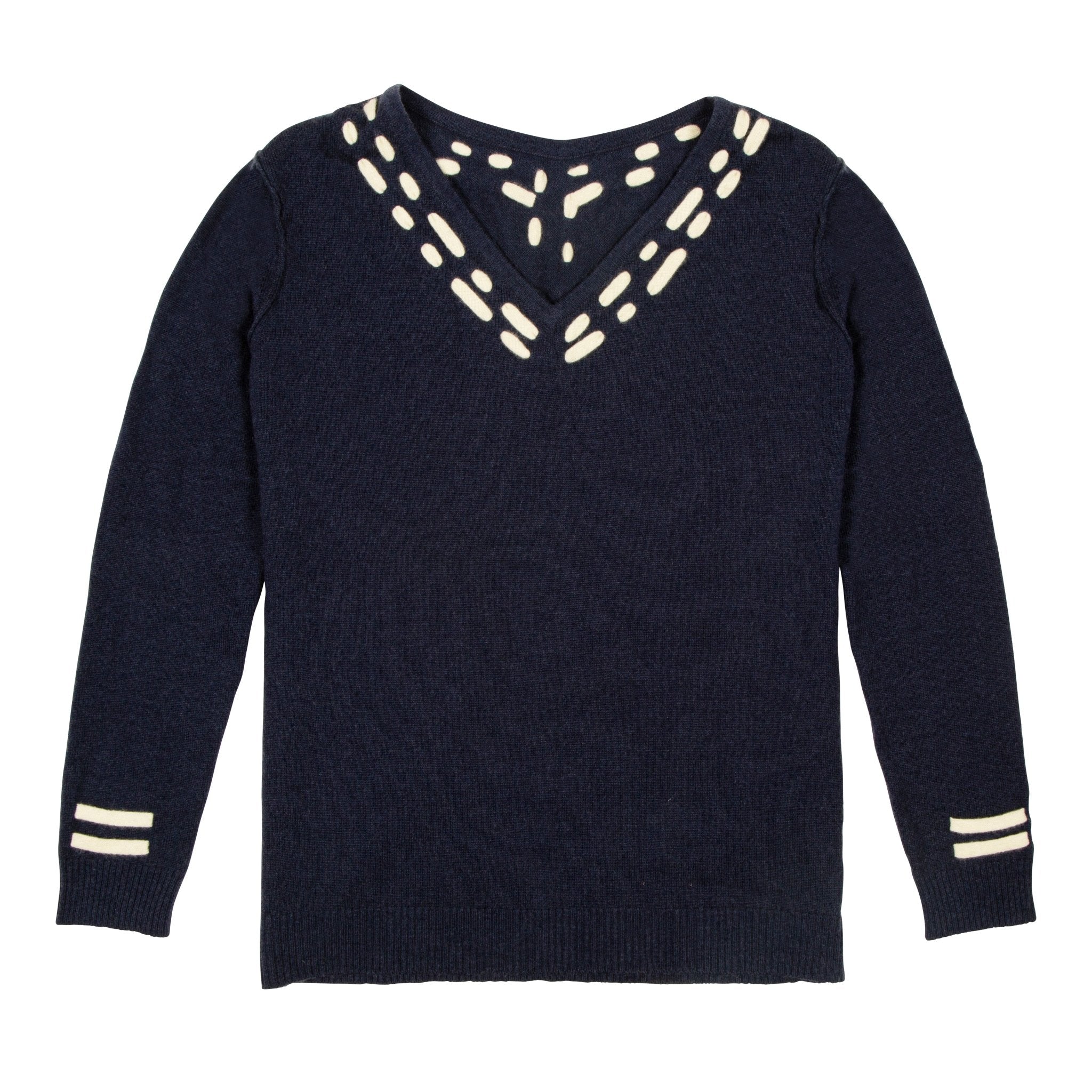 Jacynth London Regina Navy Jumper – The Bias Cut