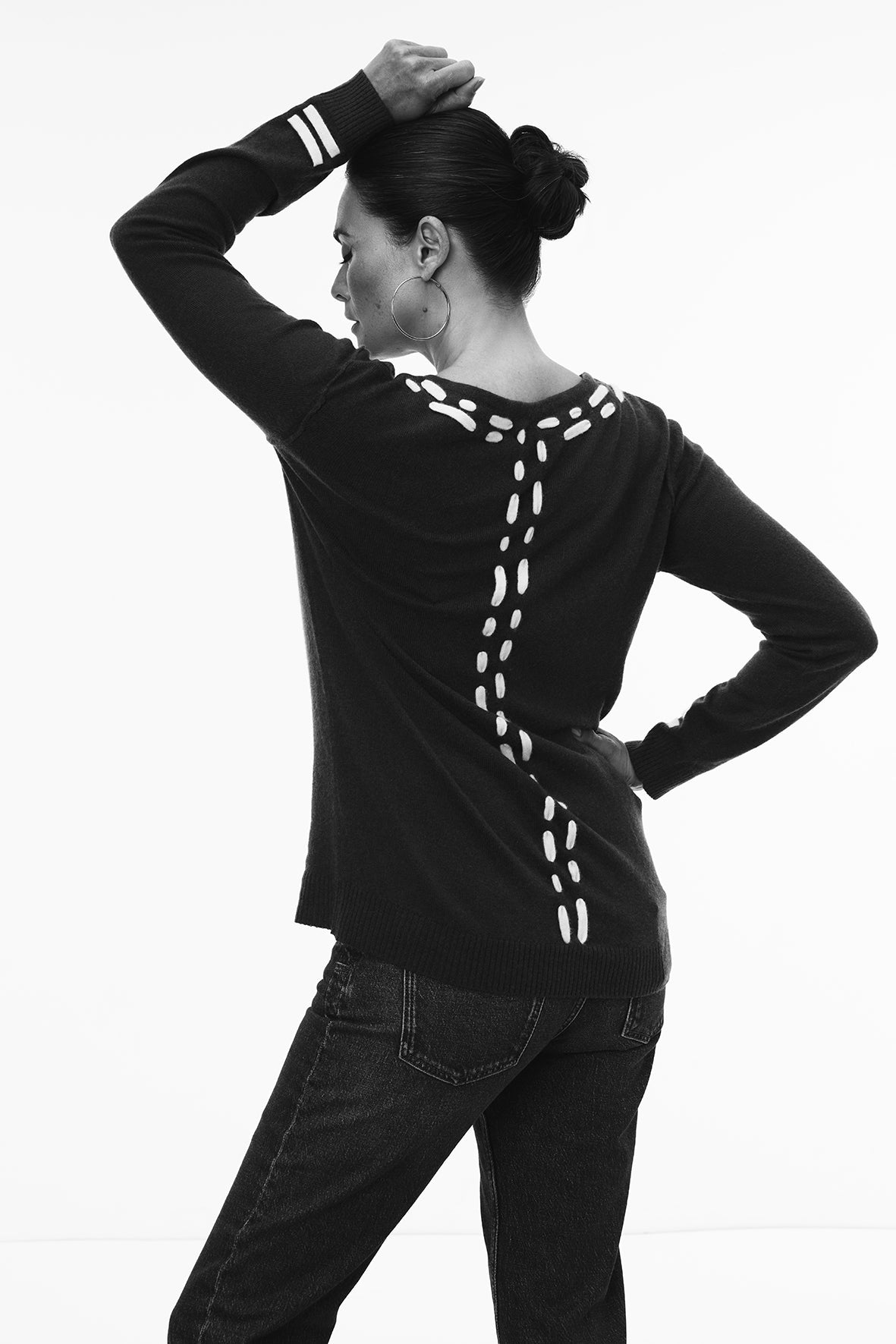 Jacynth London Regina Navy Jumper – The Bias Cut